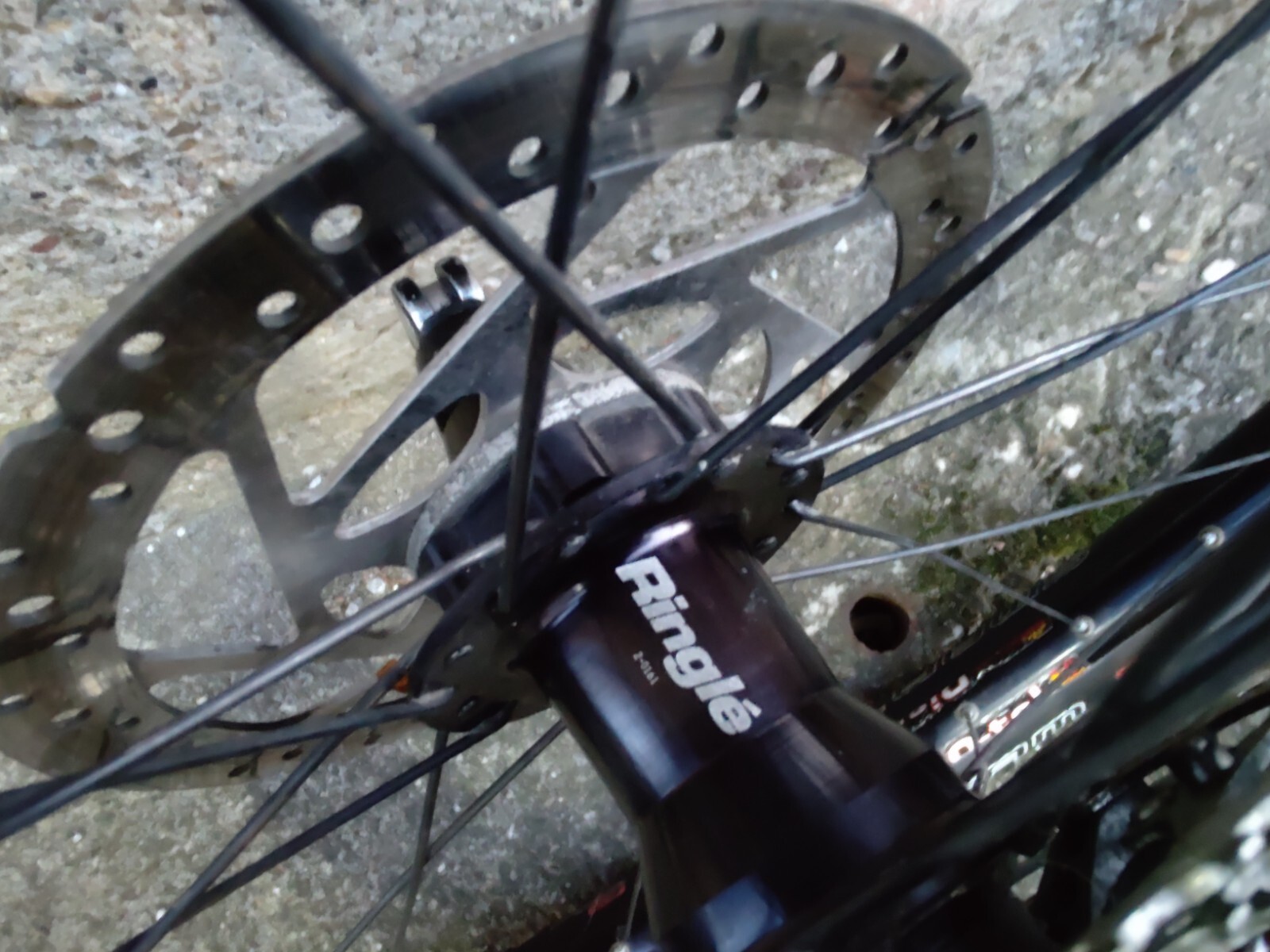 SUN RINGLE DISC O TEK WHEELSET QR RINGLE SHIMANO CS-M770 9 SPEED 26 ...