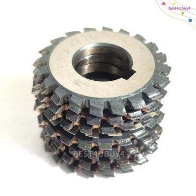 8Pcs/Set Module 0.5 PA20 Bore16 mm Set No1-8 Involute Gear Cutter M0.5 ...