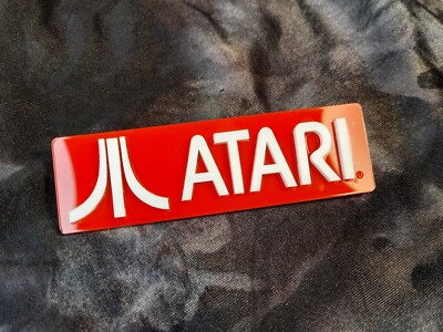 Atari 2600 90*27mm Acrylic Badge Sign Logo. | eBay Australia