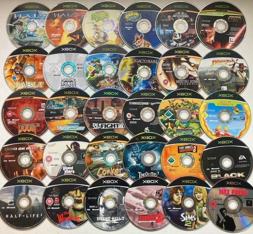 Microsoft Original Xbox Games | Disc Only - Large Selection | PAL ...