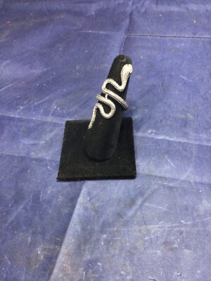 Bronze tone king cobra snake ring coiling on finger Adjustable | eBay