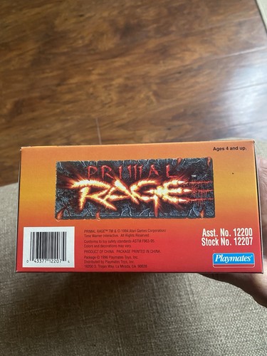Primal Rage VERTIGO 1994 Playmates Atari Games Dinosaur Toy Figure New ...