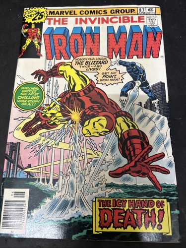 Iron Man #87 MARVEL Comics 1976 GD NEWSSTAND | eBay