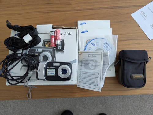 Samsung Digimax A502 5.0MP Compact Digital Camera | eBay