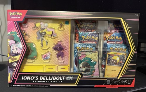 Pokemon TCG: Ionos Bellibolt Ex Premium Collection Box Pokemon Sealed ...