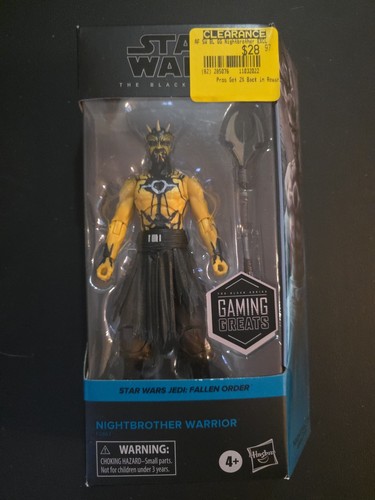 Star Wars: The Black Series - Nightbrother Warrior 6" Jedi Fallen Order ...