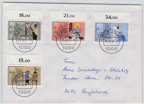 Berlin Beleg aus der 2 Euro Kiste Jugendmarken 1987 [10016] | eBay.de