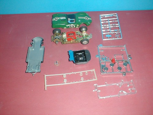 MONOGRAM 1/32 VINTAGE COOPER FORD RUNNING SLOT CAR + REVELL MONOGRAM ...