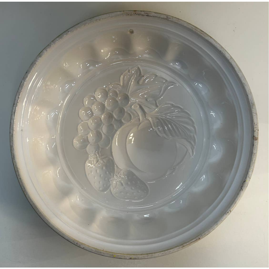 Vintage Towle Gailstyn Sutton Ceramic Bunch Fruits Mold Hand Painted ...