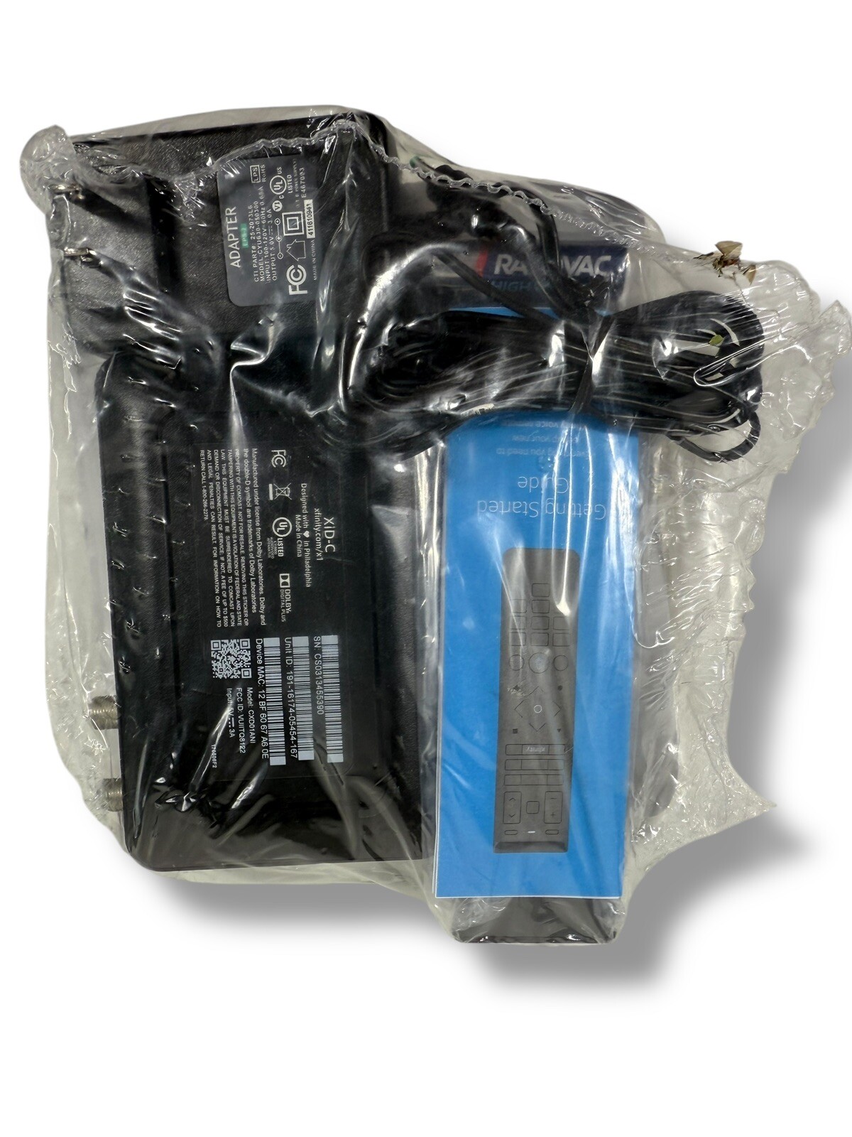 Xfinity XiD-C HD Cable Box With Remote And Adapter NEW | eBay