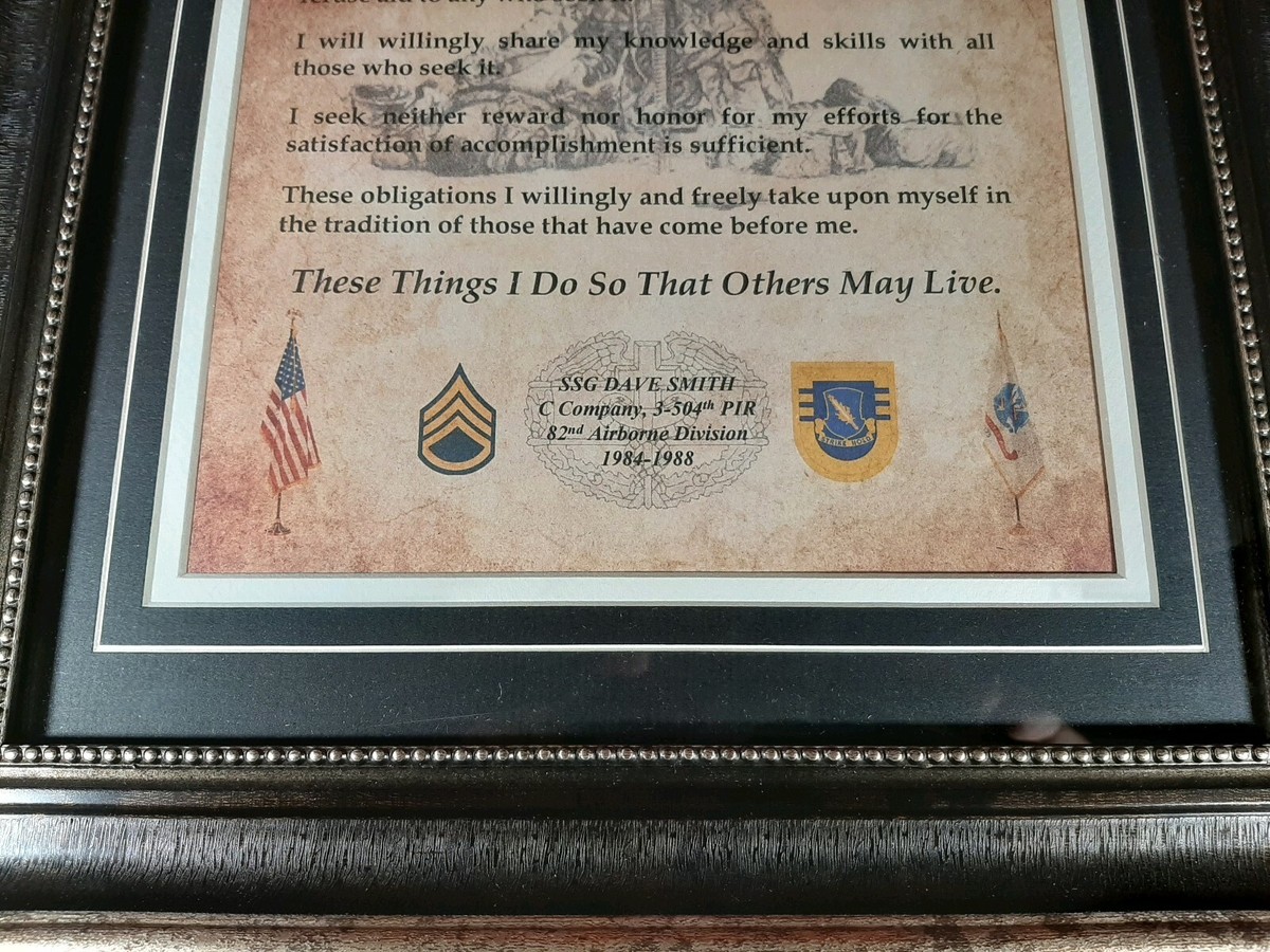 Combat Medic Creed