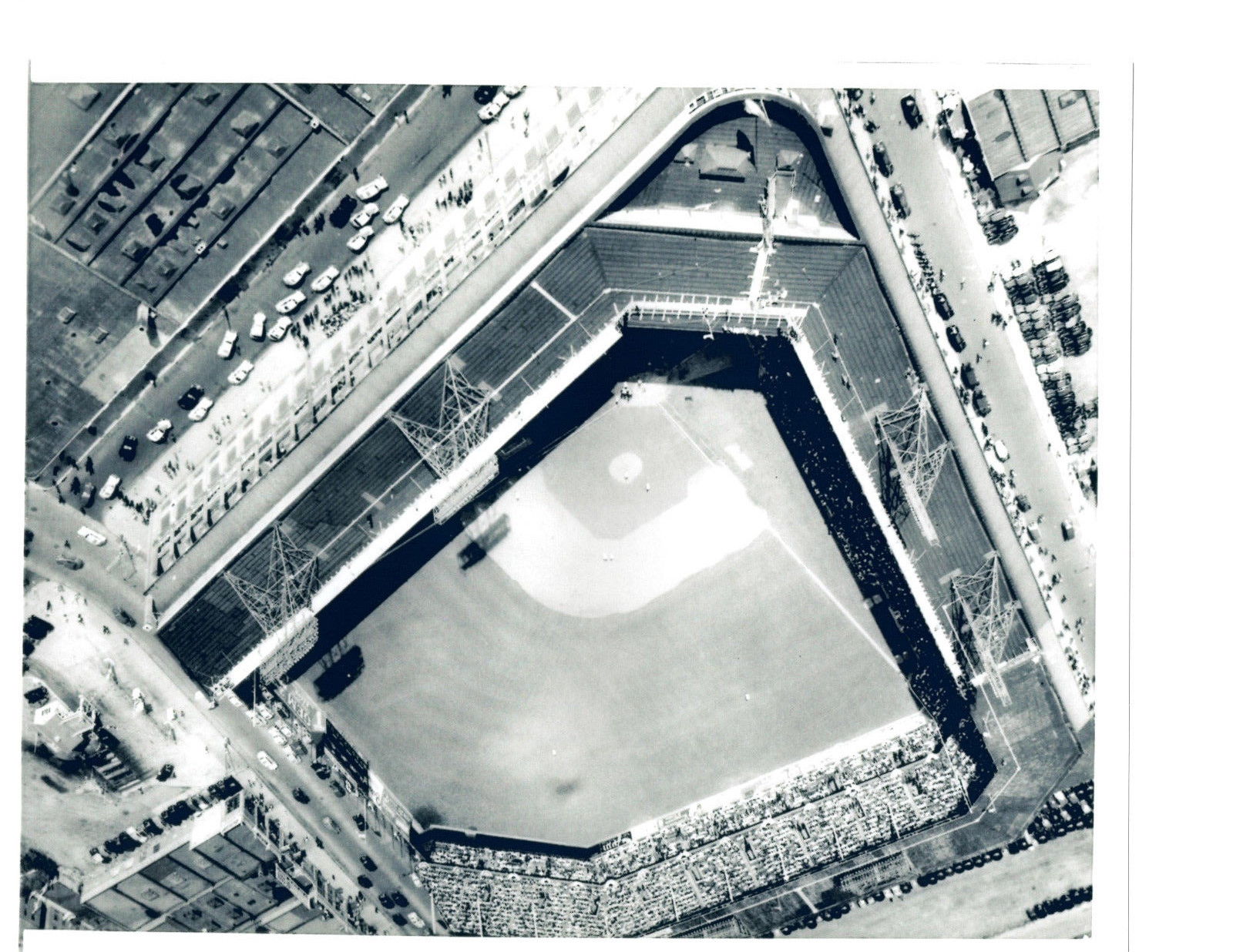 BROOKLYN DODGERS EBBETS FIELD 8X10 PHOTO FLATBUSH BASEBALL FOOTBALL | eBay