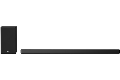 LG SN10YG Black 5.1.2 Channel High Res Audio Sound Bar With Dolby Atmos ...