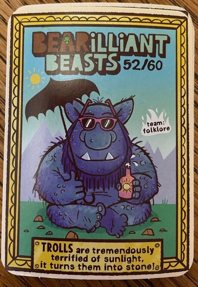 Bear YoYo Bearilliant Beasts Cards - RARE CARDS AVAILABLE, CHOOSE YOUR ...