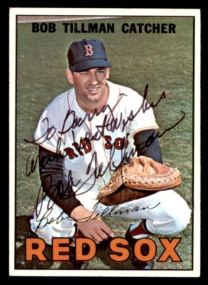 1967 Topps Baseball #36 Bob Tillman Signed Autograph (no COA) | eBay