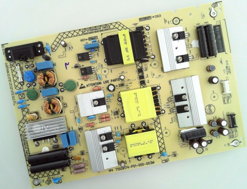 Vizio E55-F1 Power Supply Board ADTVH2020AAV 715G9174-P01-000-003M ...