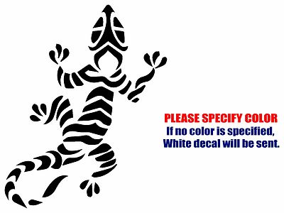 GECKO LIZARD #6 Graphic Die Cut decal sticker Car Truck Boat Window ...
