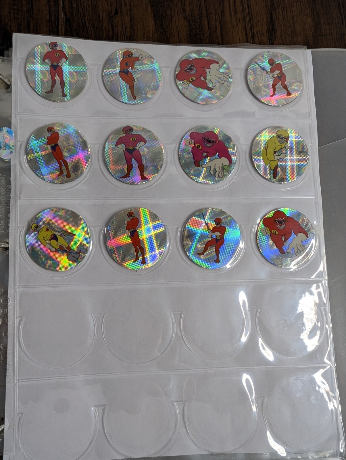 Vintage Shiny Power Rangers Sentai POGS Lot - Classic Collectible Caps ...