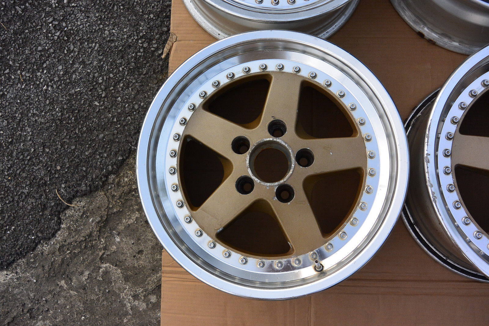 JDM 16" Work equip 05 rims 5spoke wheels for 114.3X5 datsun Z31 180sx ...