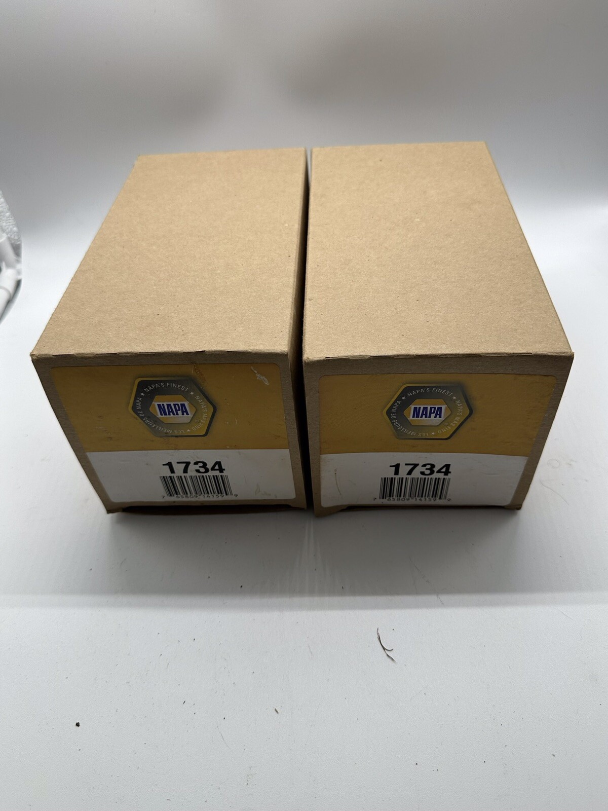 Lot Of (2) New NAPA OIL FILTER 1734 - WIX 51734 ~ Fits FORD 7.3 TURBO ...