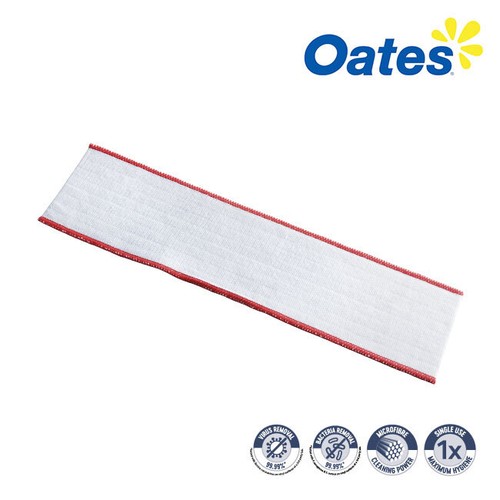 Oates Hypro MF – 45CM Single Use Microfibre Mop Pads Disposable Refill ...