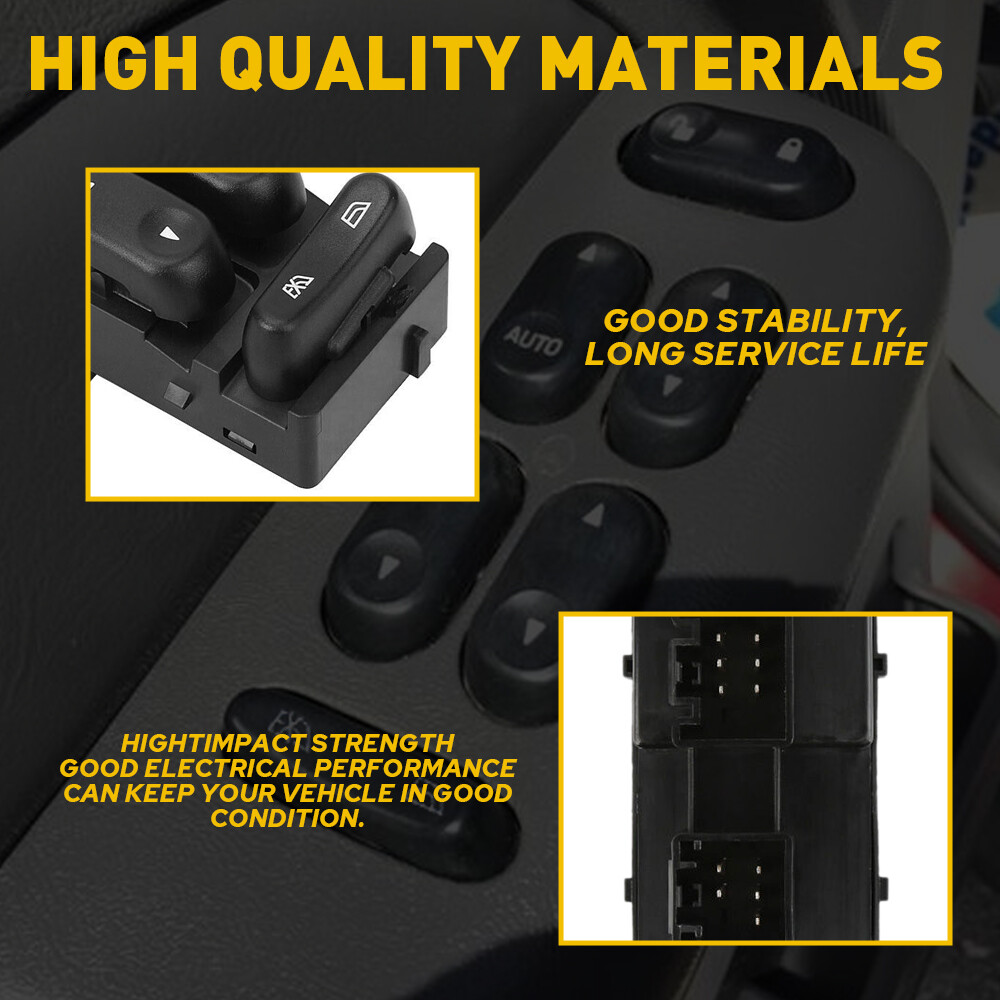 Master Power Window Switch 02-07 Ford F250 F350 F450 F550 Super Duty ...