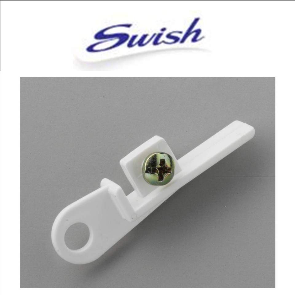 Swish DELUXE Curtain Track, White, Bay or Straight windows, Uncorded ...