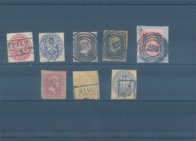 GERMANY Old states Prussia used stamps (CV $275 EUR240) | eBay