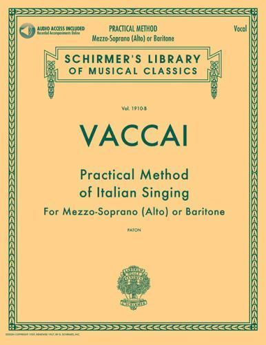 Practical Method of Italian Singing - Alto or Baritone (Book/Online ...