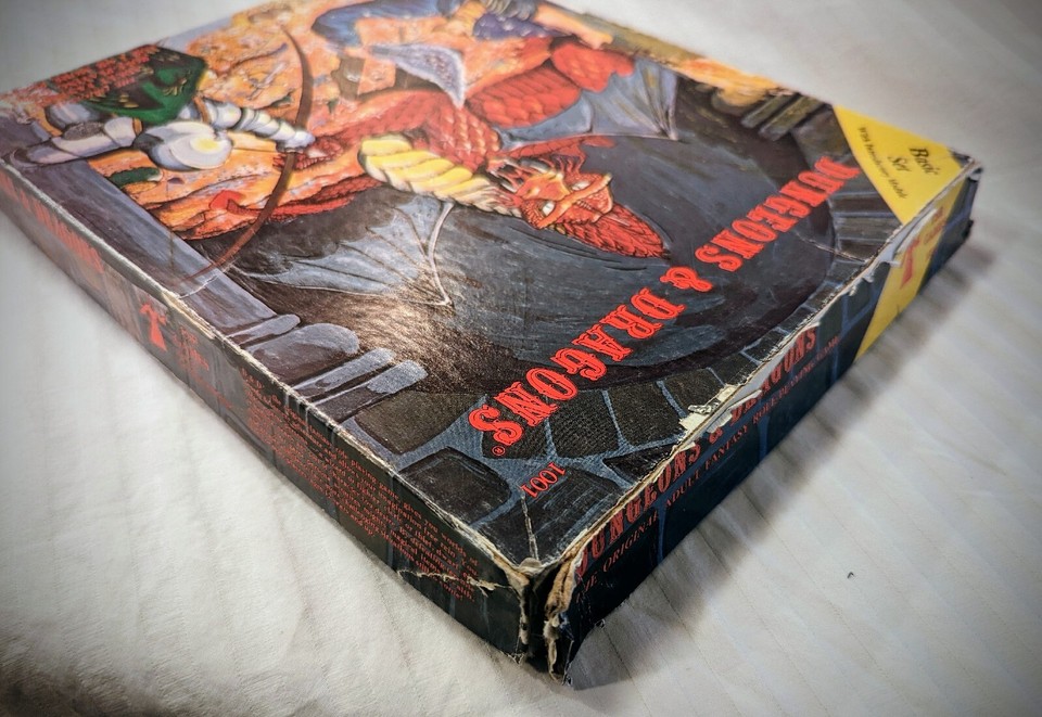 Dungeons & Dragons Basic Set Holmes 1978 4th § B1 B2 Geomorphs & Dice ...