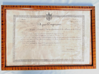 1862 Napoleon III France Military Navy Captain Commission Document ...