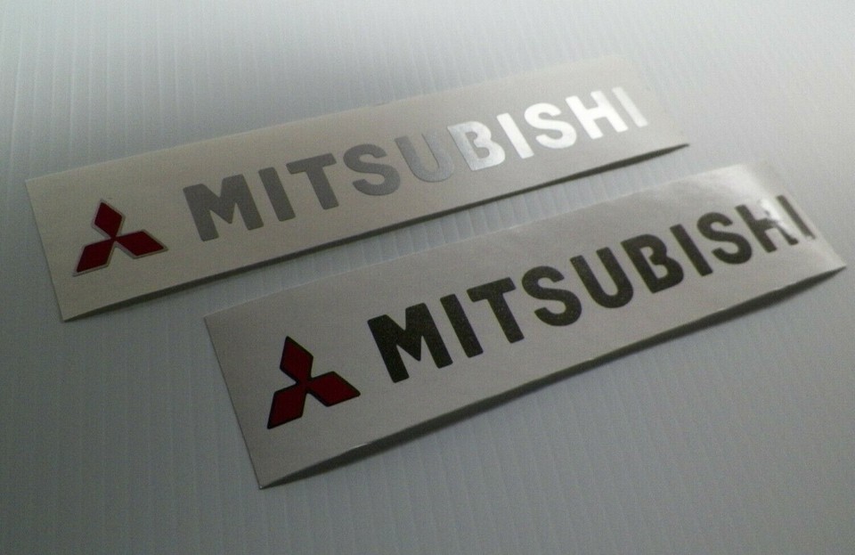 1994-1999 Mitsubishi 3000GT Rear Logo Flat Badge Decal VR-4 SL GTO ...