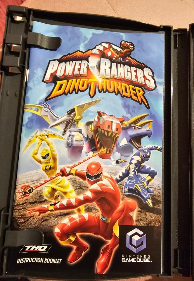 Power Rangers: Dino Thunder (Nintendo GameCube, 2004) Complete WORKS ...