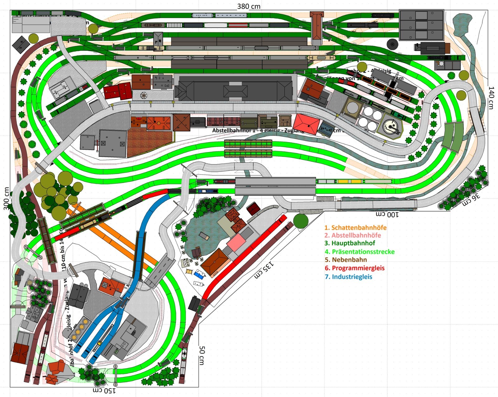 GP-028 Gleisplan (30 Seiten) Greifenstein Spur H0 Märklin C-Gleis ...