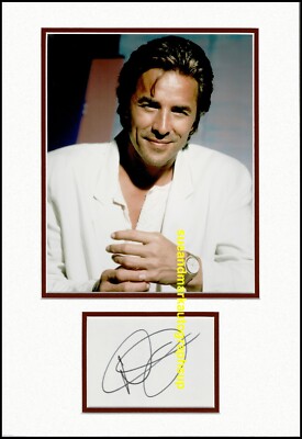 Don Johnson Miami Vice Sonny Crockett Autograph Signed UACC RD 96 | eBay