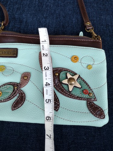 CHALA Sea Turtle Convertible Handbag Purse, Clutch, Crossbody Straps ...