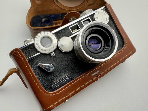 Vintage ARGUS C3 35mm FILM CAMERA 50mm f/3.5 CINTAR LENS “THE BRICK ...