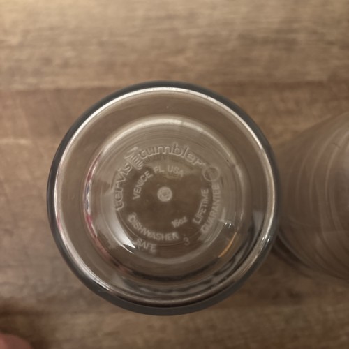 Tervis Tumbler 16oz 2 PC Set Bride & Groom Wedding Clear Insulated Cups ...