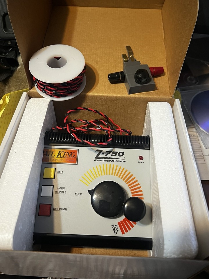 RAIL KING By MTH Z-750 HOBBY TRANSFORMER & CONTROLLER 40-750 NOS | eBay