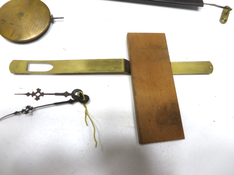 Antique EN Welch Double Dial Walnut Clock | eBay