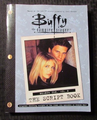 2000 Buffy The Vampire Slayer Script Livre Saison 1 Volume 2 FN + 6.5 ...