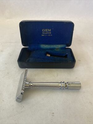 GEM Micromatic Open Comb Vintage Single Edge Safety Razor for Shaving ...