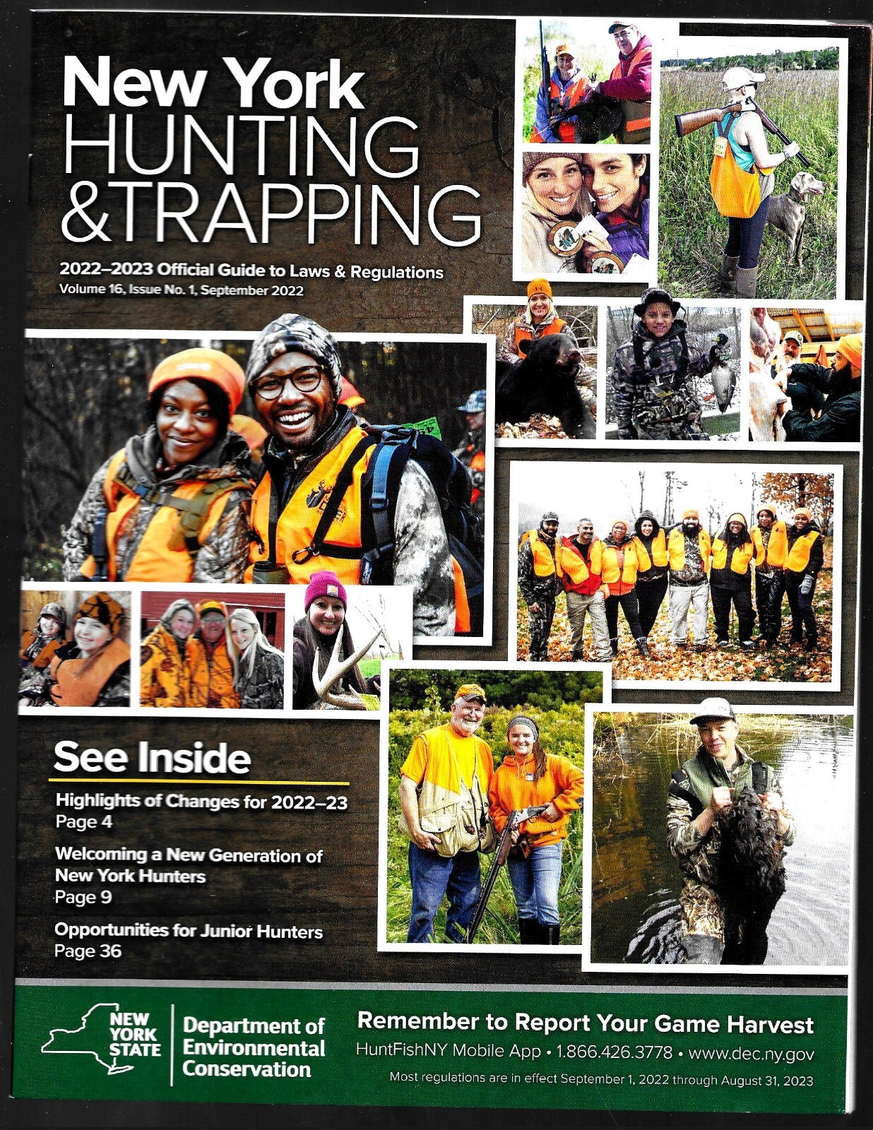New York State Hunting Trapping, And Freshwater Fishing Regulations ...