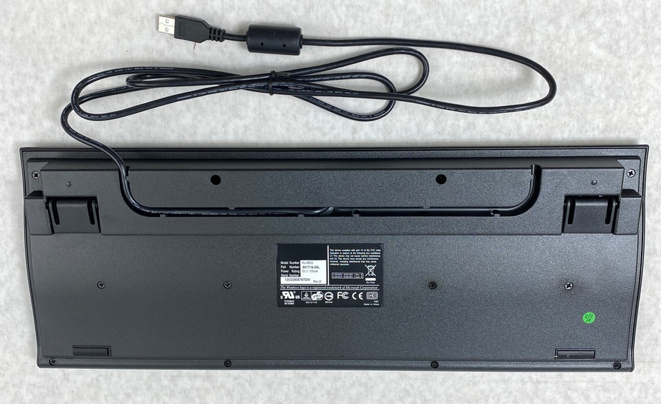 Wyse 901716-06L USB Keyboard KU-8933 With PS/2 Port Black OEM New In ...