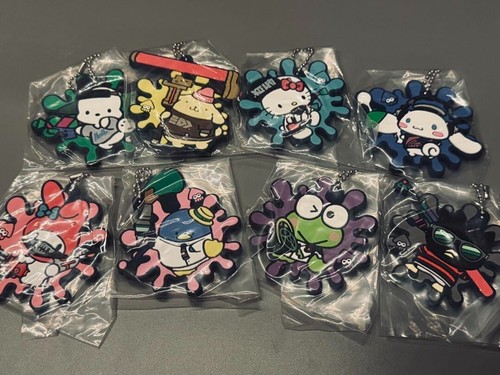 Splatoon 2 Sanrio Characters Special Rubber Mascot Hello Kitty ...