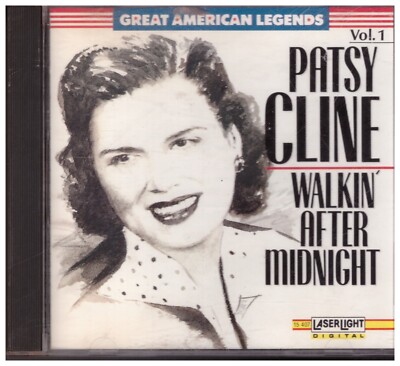 Patsy Cline - walking after Midnight - Great american Legends vol 1 [CD ...