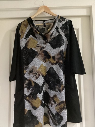 TS Taking Shape Ladies Plus Size S 18 Top Cowl Neck 3/4 Sleeve. Two ...