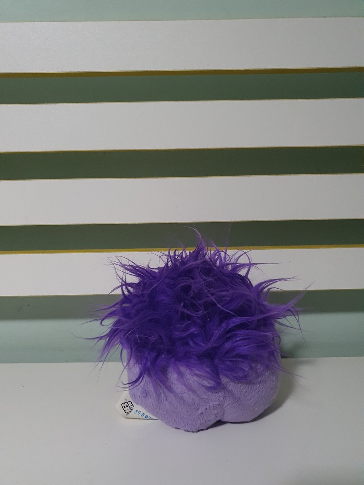 CLUB PENGUIN PLUSH TOY PURPLE PUFFLE KIDS TOY! BEANS IN BUM 12CM DISNEY ...