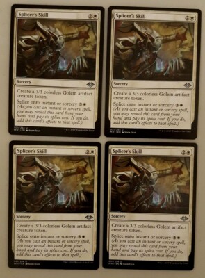 [4x] Splicer's Skill Modern Horizons MTG Magic The Gathering NM Playset ...
