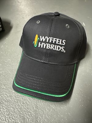 New Wyffels Hybrids Hat - Corn Farmer Farming Black | eBay